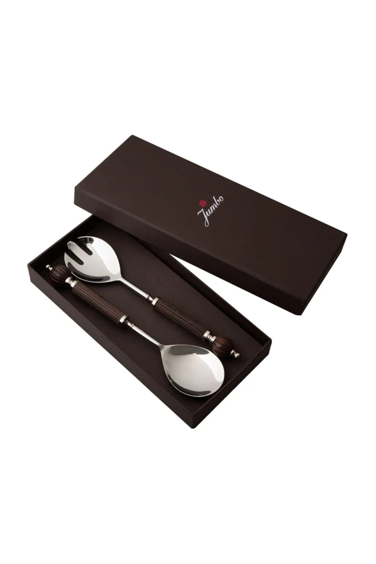 Jumbo Wood 2'li Salata Servis Seti | Jumbo