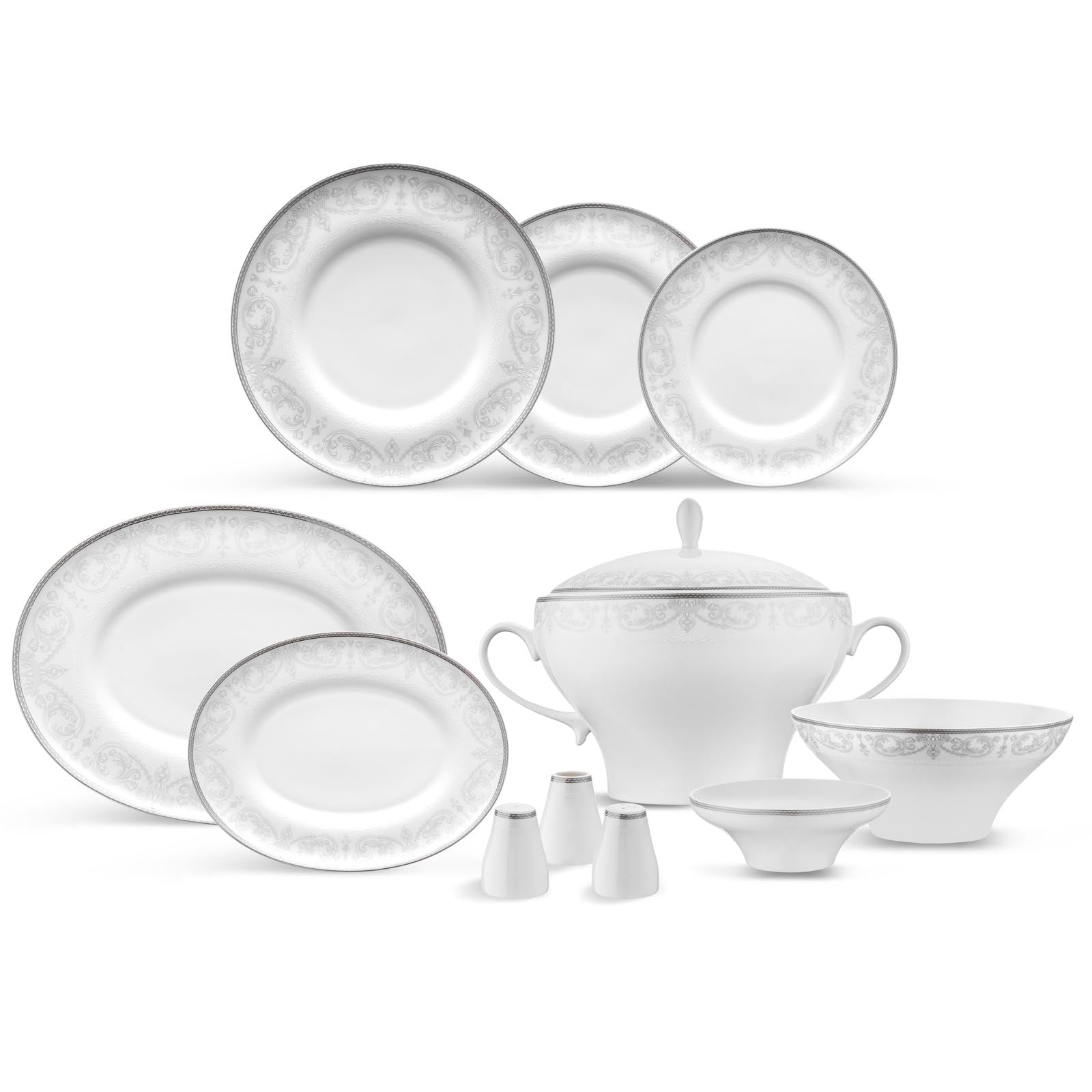 Jumbo Bohem 62 Parça 12 Kişilik Yemek Takımı | Jumbo